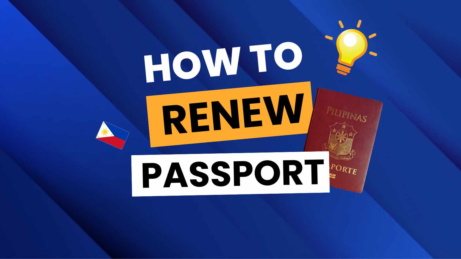 How to Renew a Passport in the Philippines | DFA Requirements