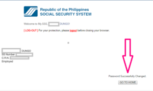 Complete Guide How to Change SSS Password Online