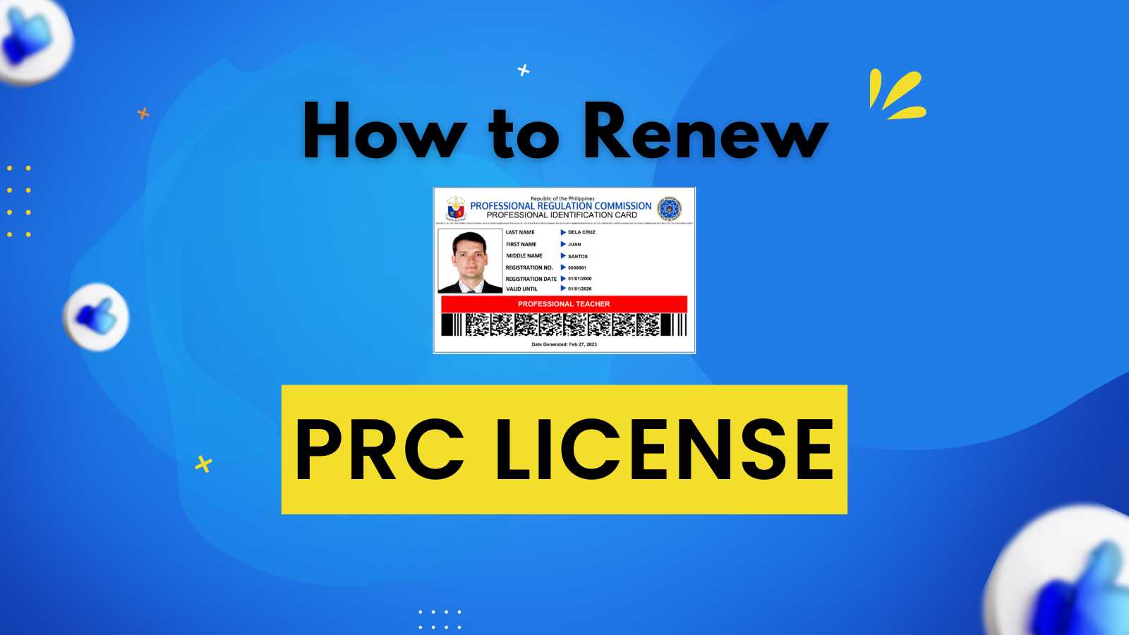 How to Renew PRC License Online (PRC ID Step-by-Step Guide)